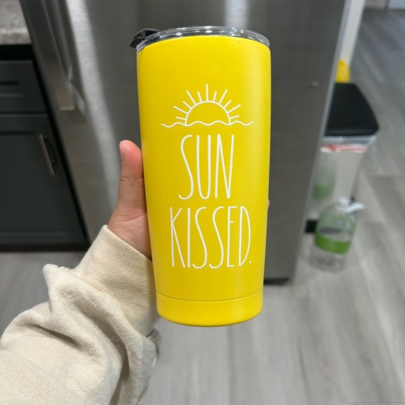 Rae Dunn | Dining | Rae Dunn Yellow Sun Kissed Tumbler | Poshmark